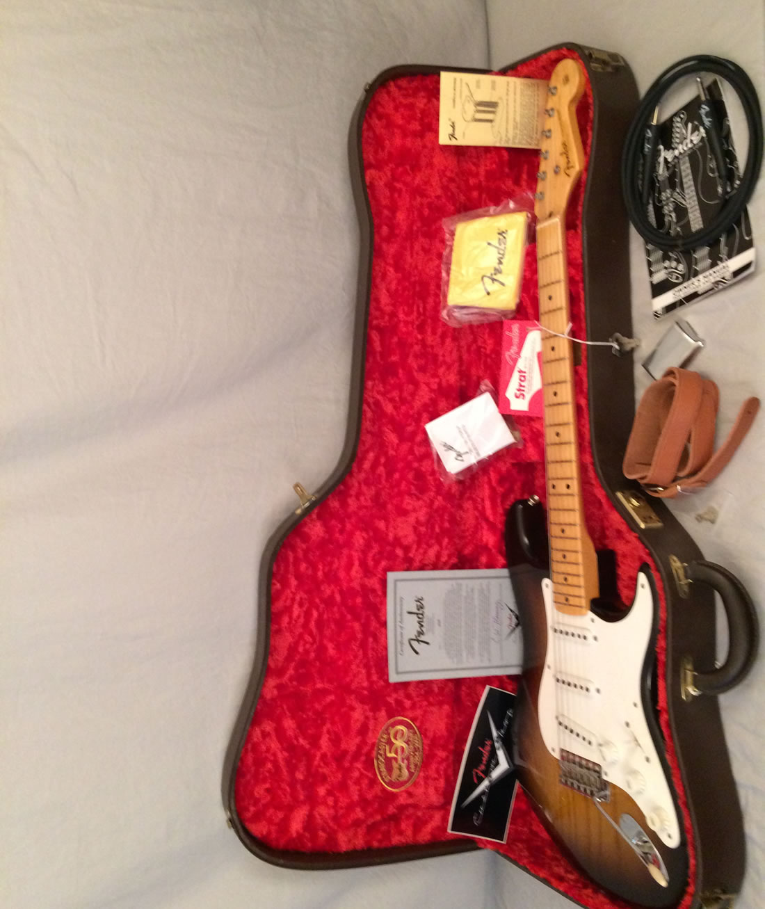 1954 fender stratocaster case | Vintage guitars and amps
