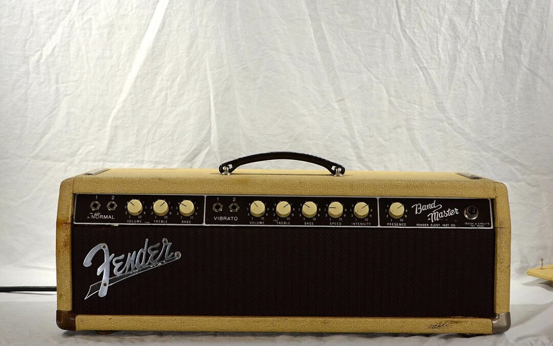 1962 fender bandmaster piggy back amp | Vintage guitars and amps