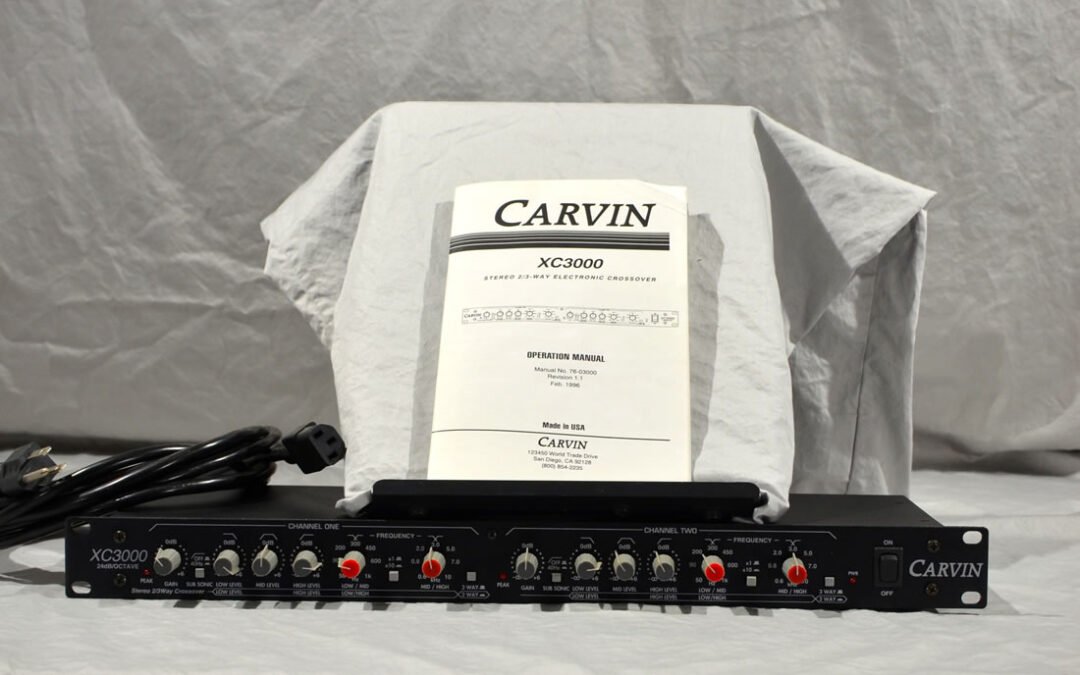 Carvin Stereo 2 Channel XC3000 manual | Vintage guitars and amps